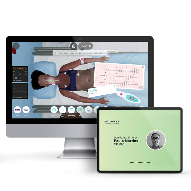Virtual Patient Simulation | Body Interact Learning
